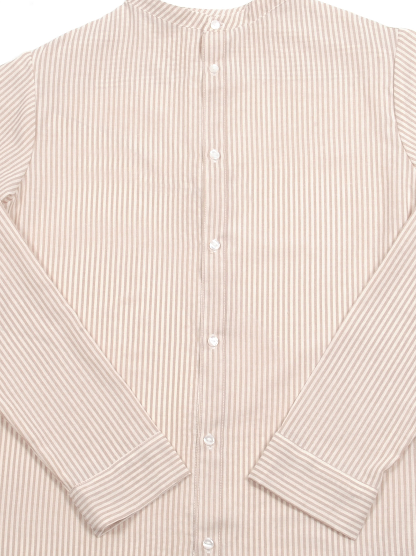 Pyjama Homme personnalisable | Rayures Beiges | Fabriqué en France nähen